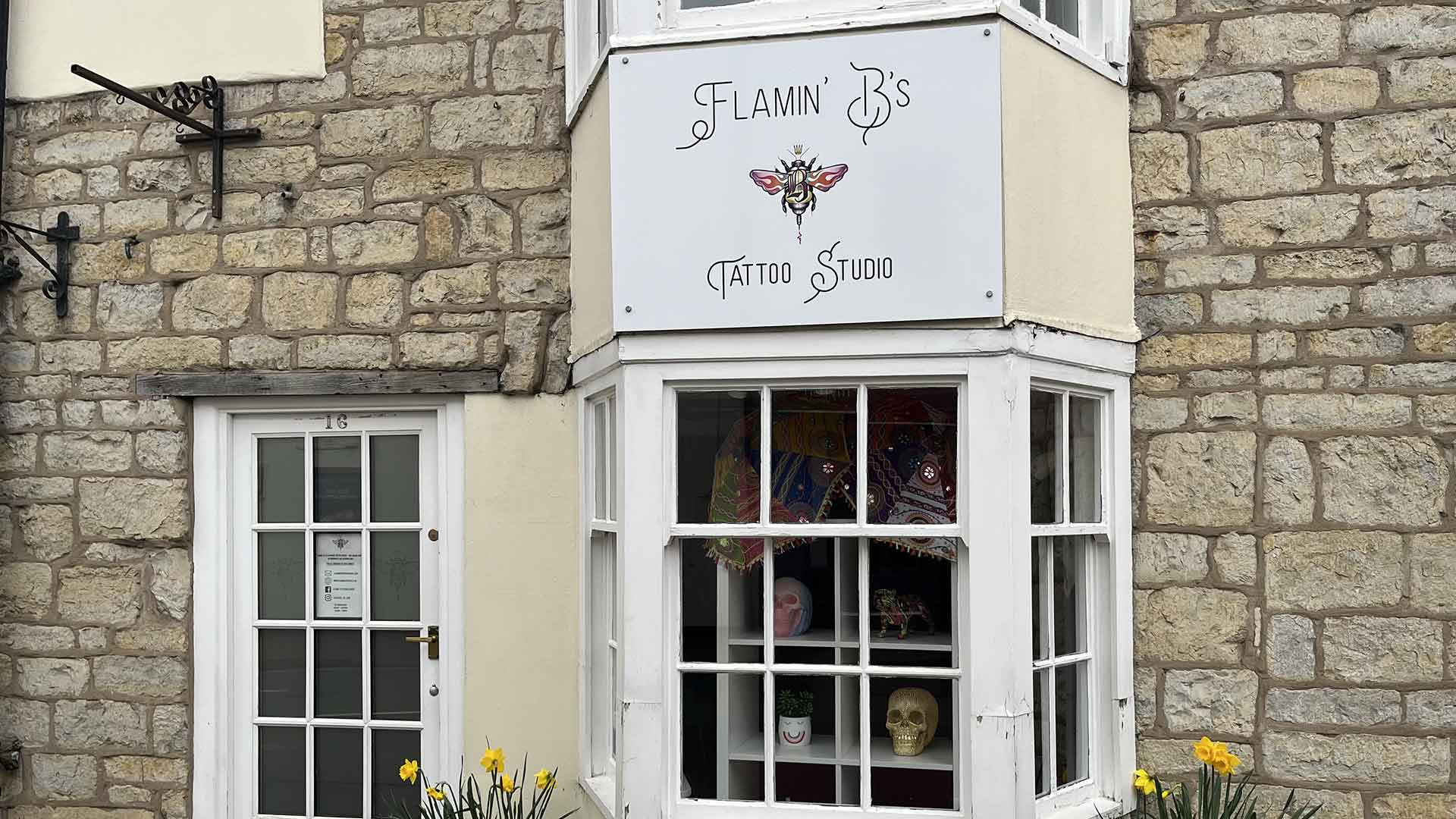 Flamin Bs Tattoo Studio - Love Shipston